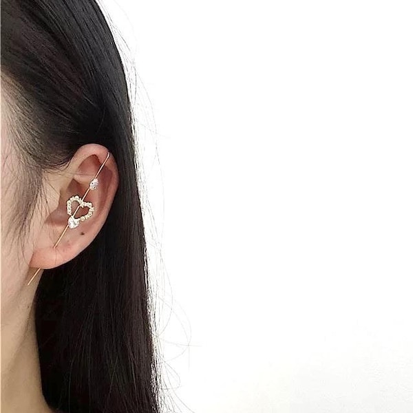 Ear Wrap Hook Earrings - Etsy