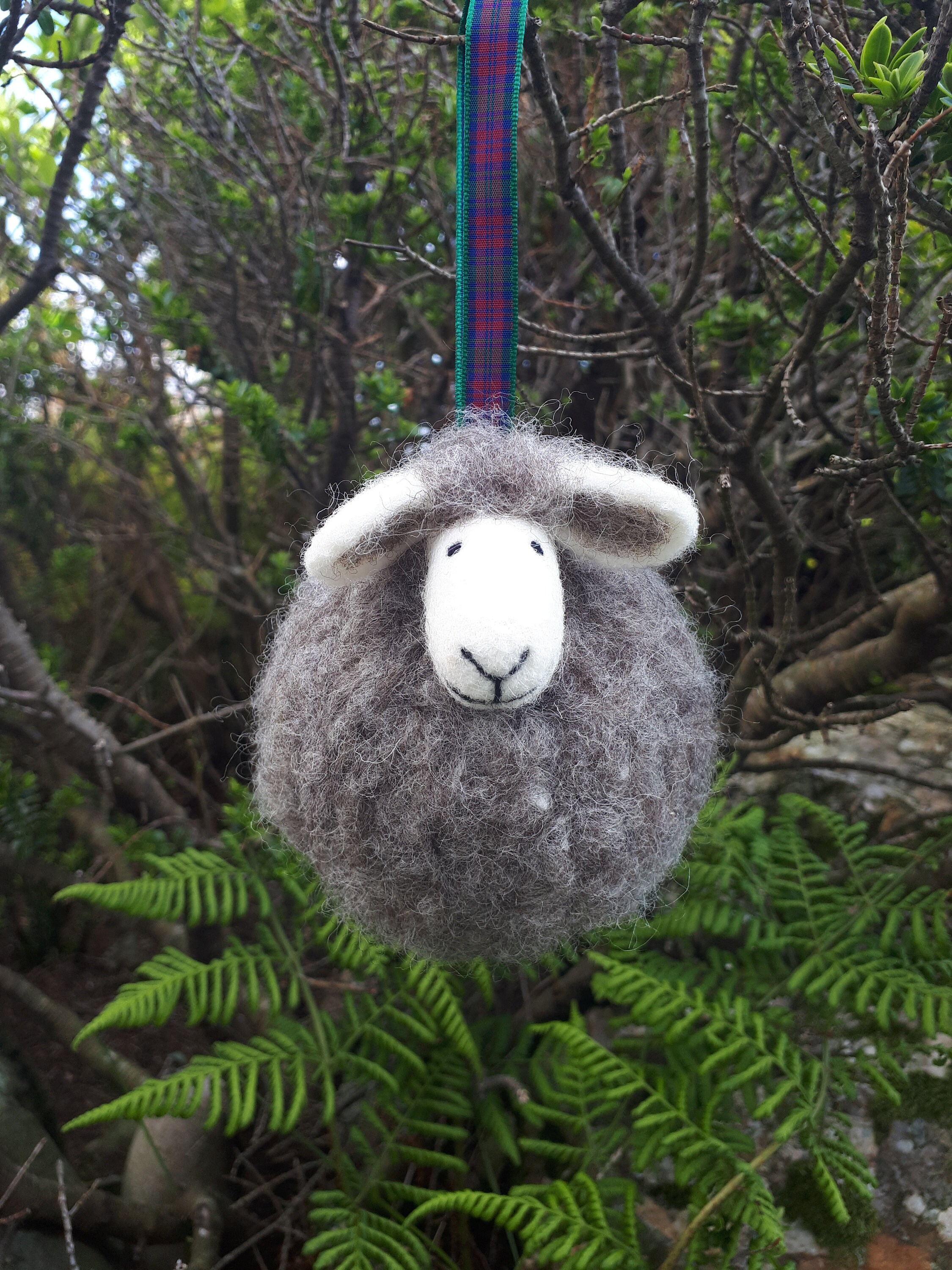 Needle Felting Sheep Bauble PDF Instructions Tutorial Kit/ - Etsy