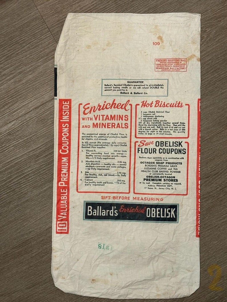 Antique Flour and Feed Sacks - Etsy