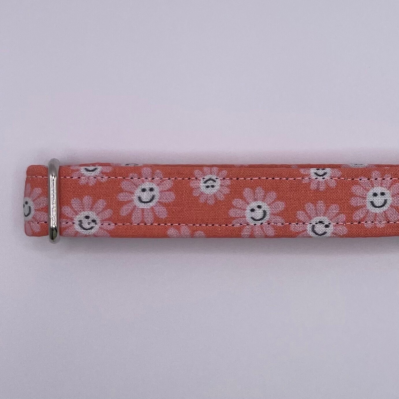 Groovy Flower Smiley Face Dog and Cat Collar Accessory Smile - Etsy