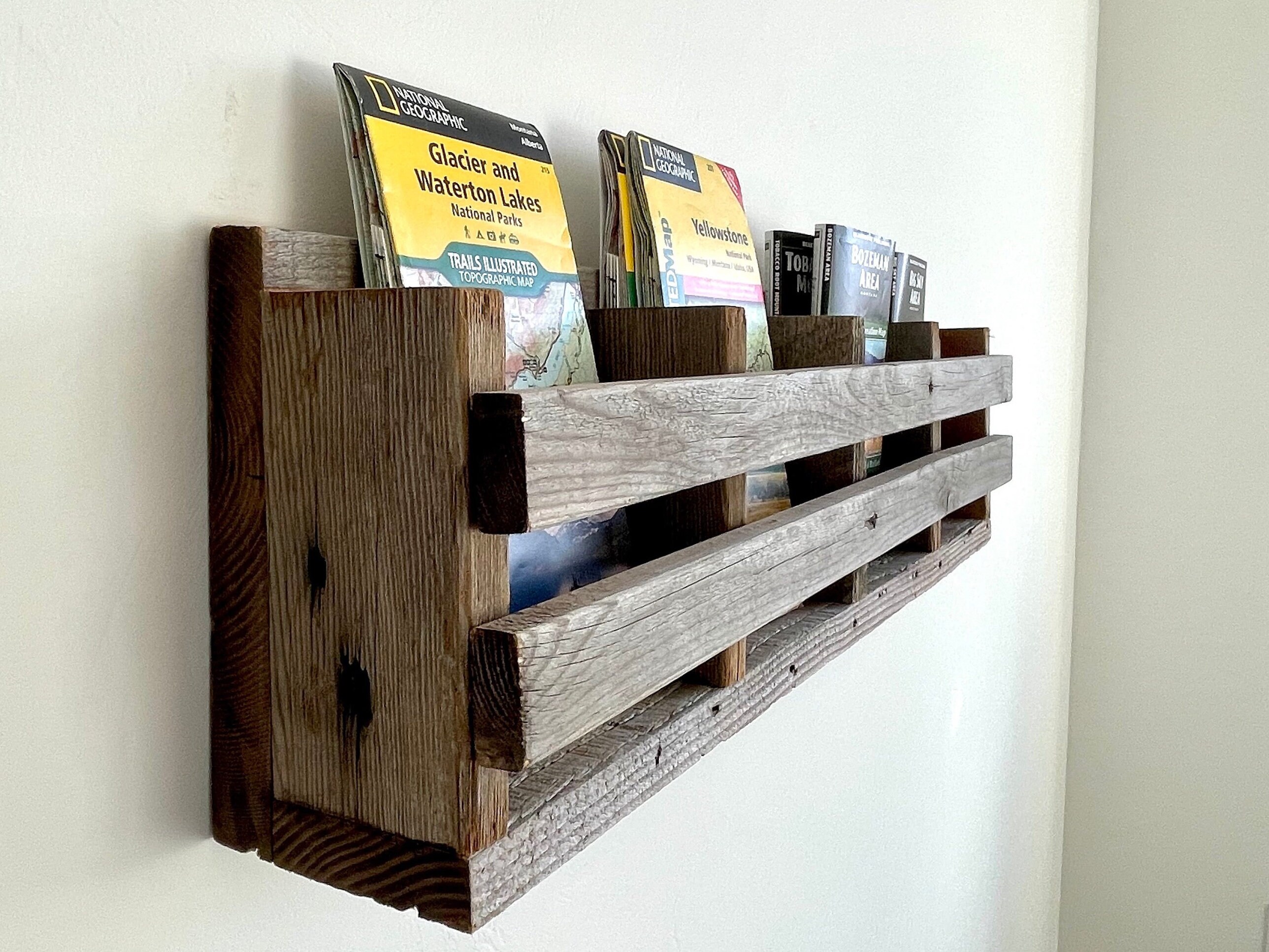 Rustic Map Holder - Etsy