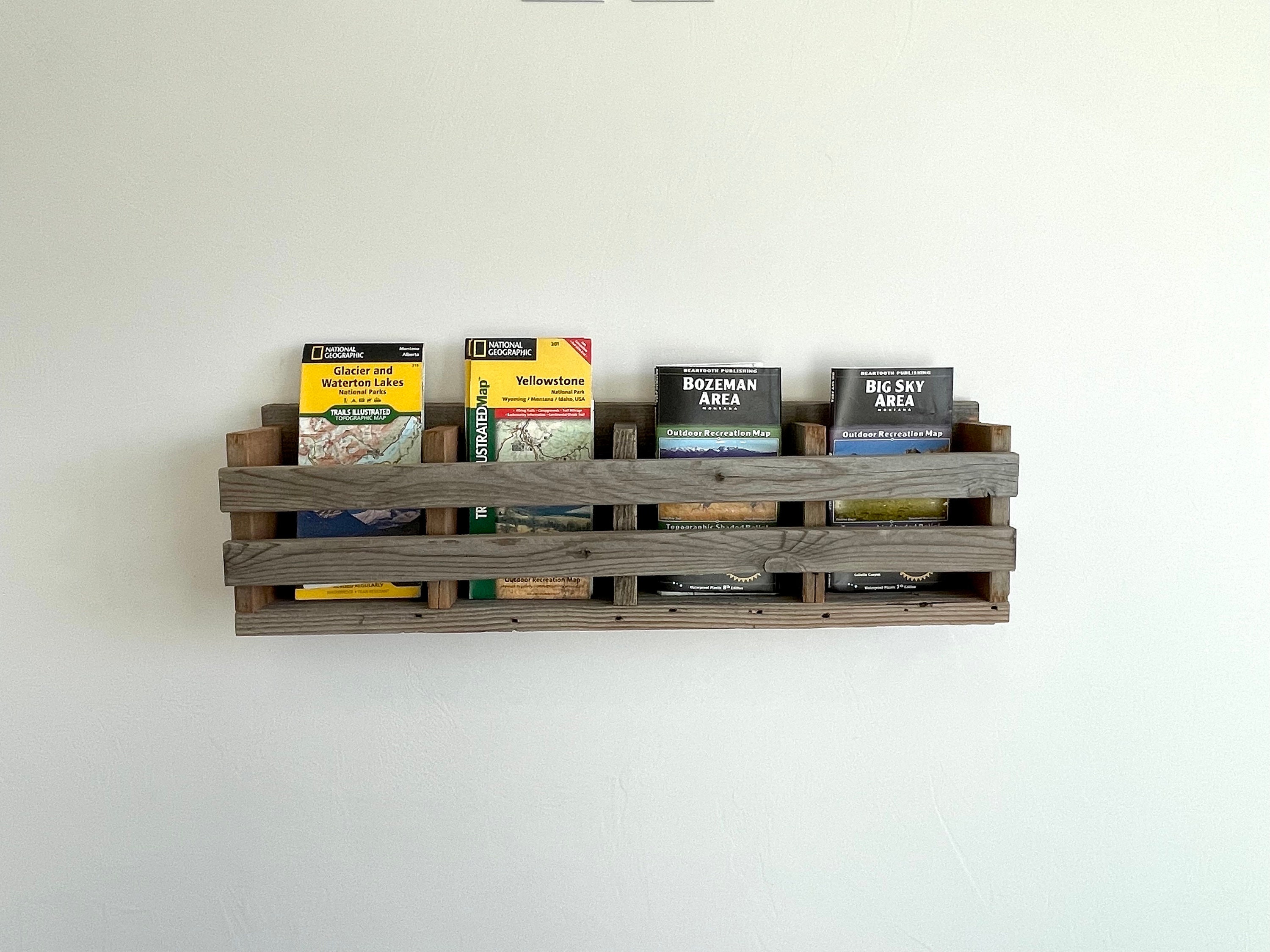 Rustic Map Holder - Etsy