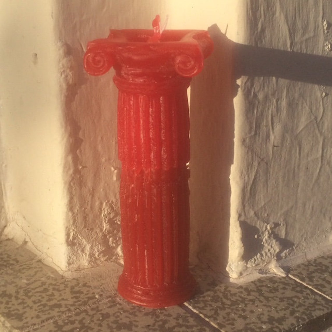Handmade Ancient Greek Ionic Column Candle | Etsy
