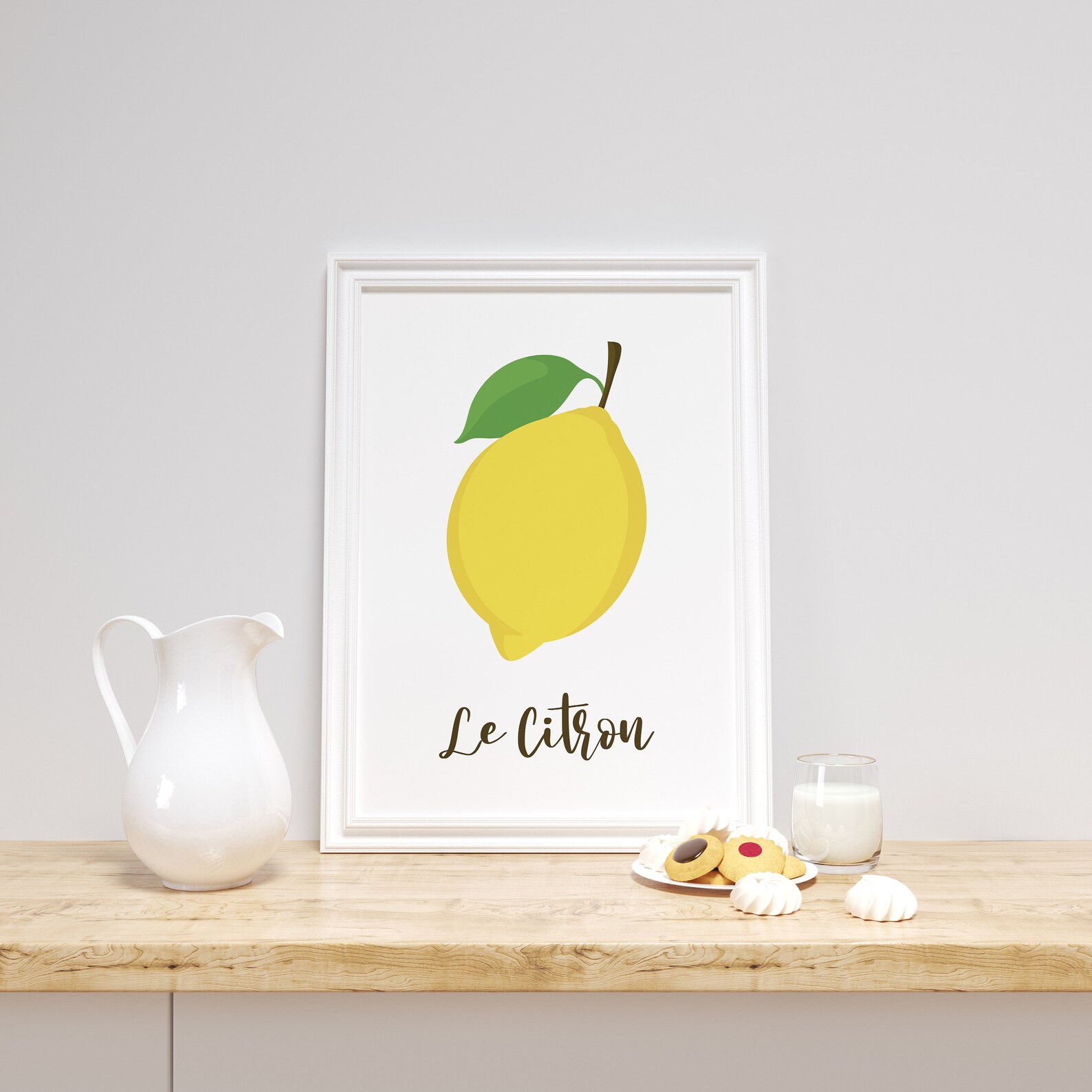 Printable Lemon Poster Lemon Print Lemon Poster Summer | Etsy