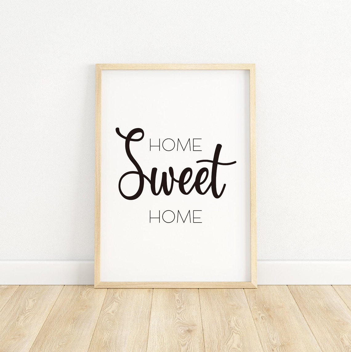 Printable Home Sweet Home Poster Home Decor Poster | Etsy