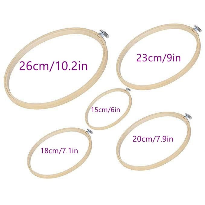 Bamboo Embroidery Hoop/embroidery Hoop/hoop/cross Stitch Hoop/sewing ...