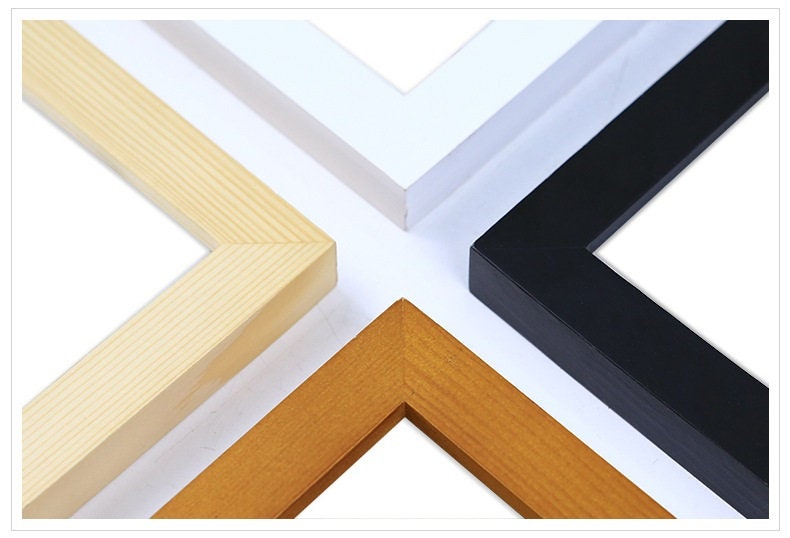 Large Size Photo Frame/rectangle Photo Frame/diy Wooden Photo - Etsy