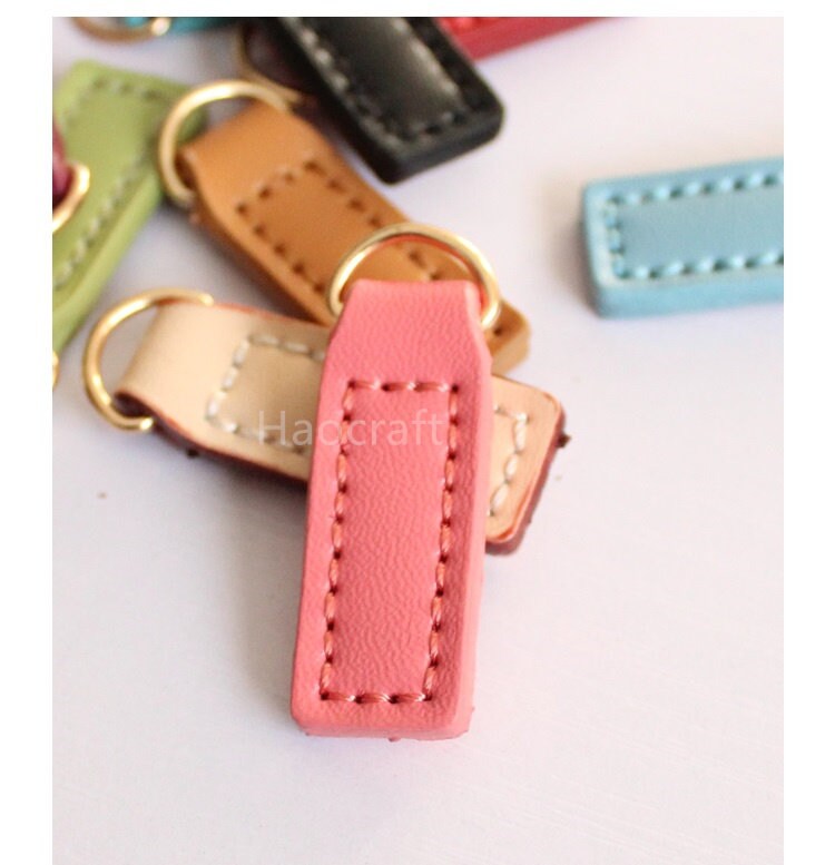 Genuine Leather Zip Puller, Zip Puller for Handbags/ Jacket/diy ...