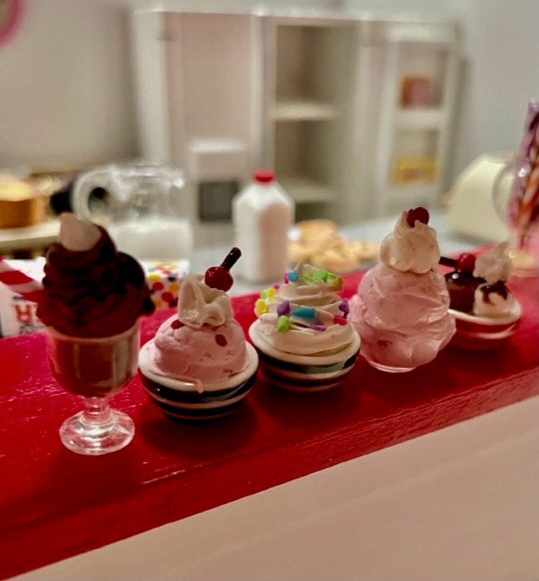 Mini Ice Cream Delights - Etsy