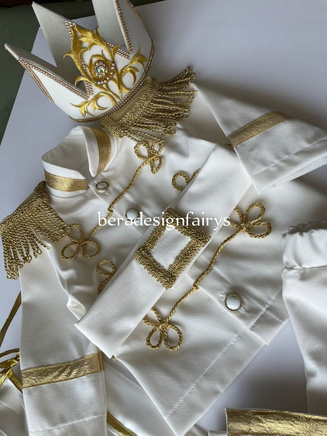 White Prince Costume ,christmas Costume for Boys, Halloween Costume ...