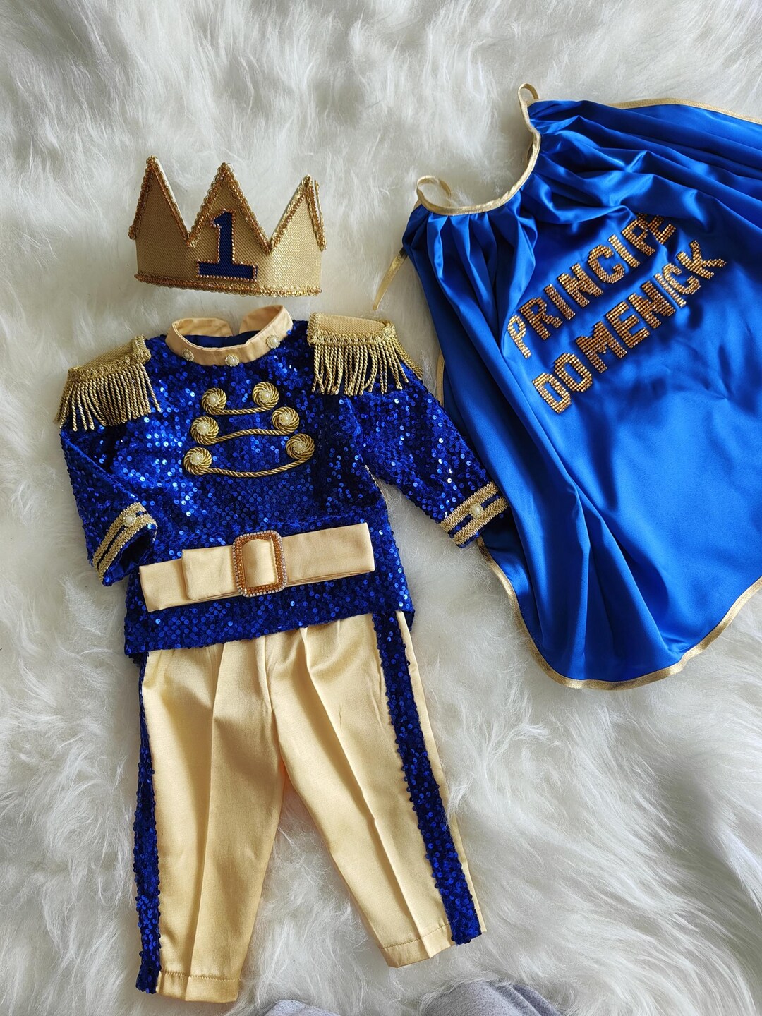 Baby Boy Costume, Prince Costume, Principe Costume,1st Birthday Outfit ...