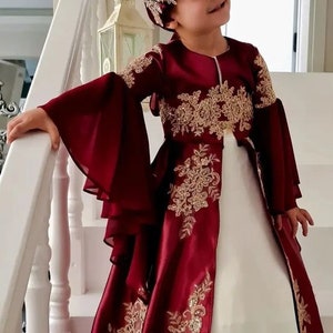Ottoman Prince Costume , Red Prince Costume for Girls - Etsy