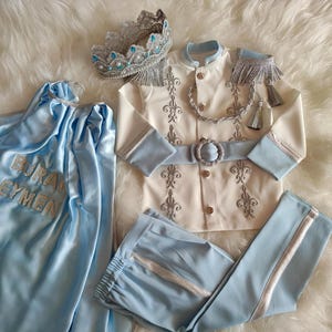Duty Free,baby Prince Outfit – Royal Costume Set for Boys – White and ...