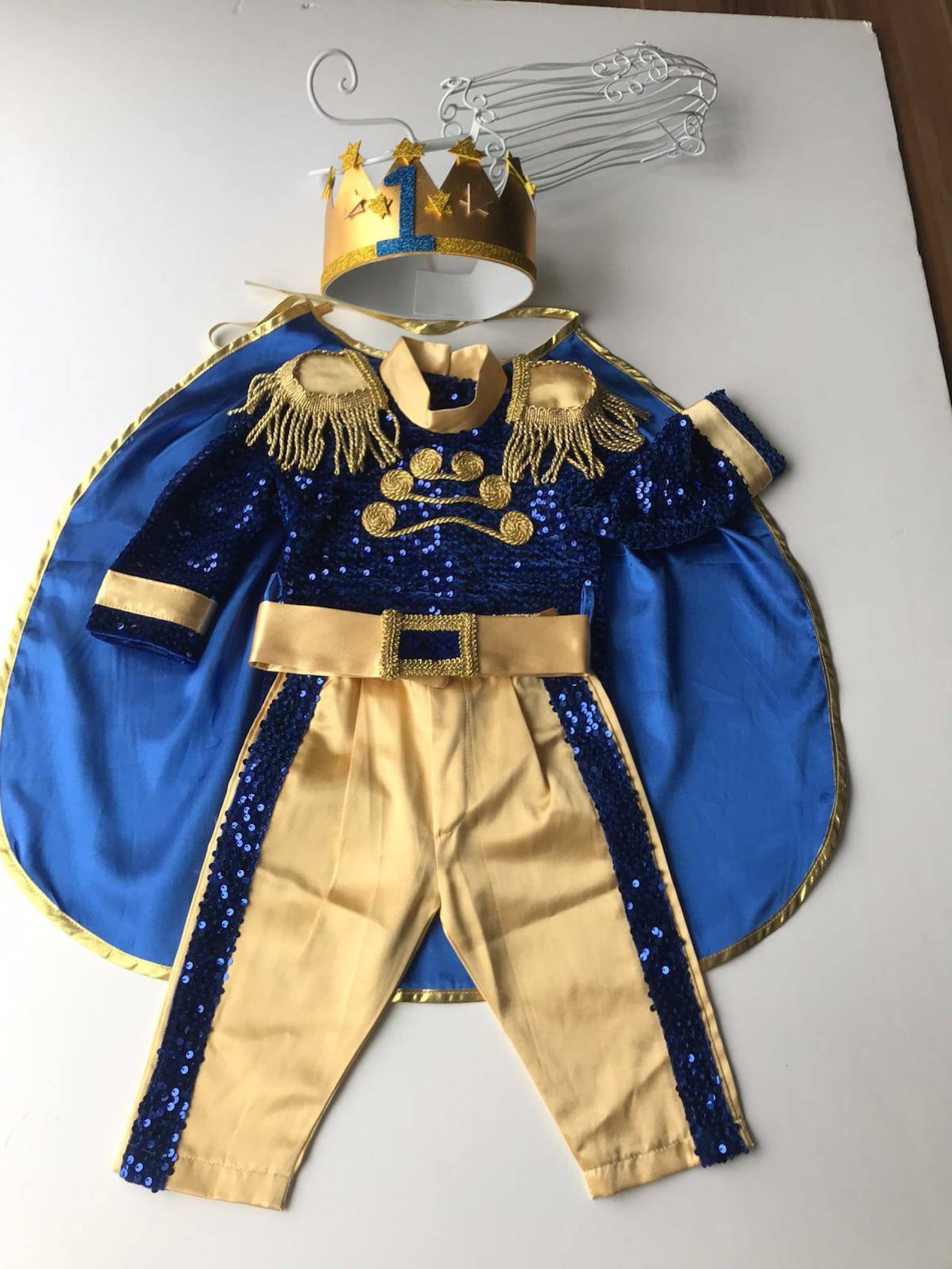 1st Birthday Baby Boy Prince Costume,christmas Costume ,halloween ...