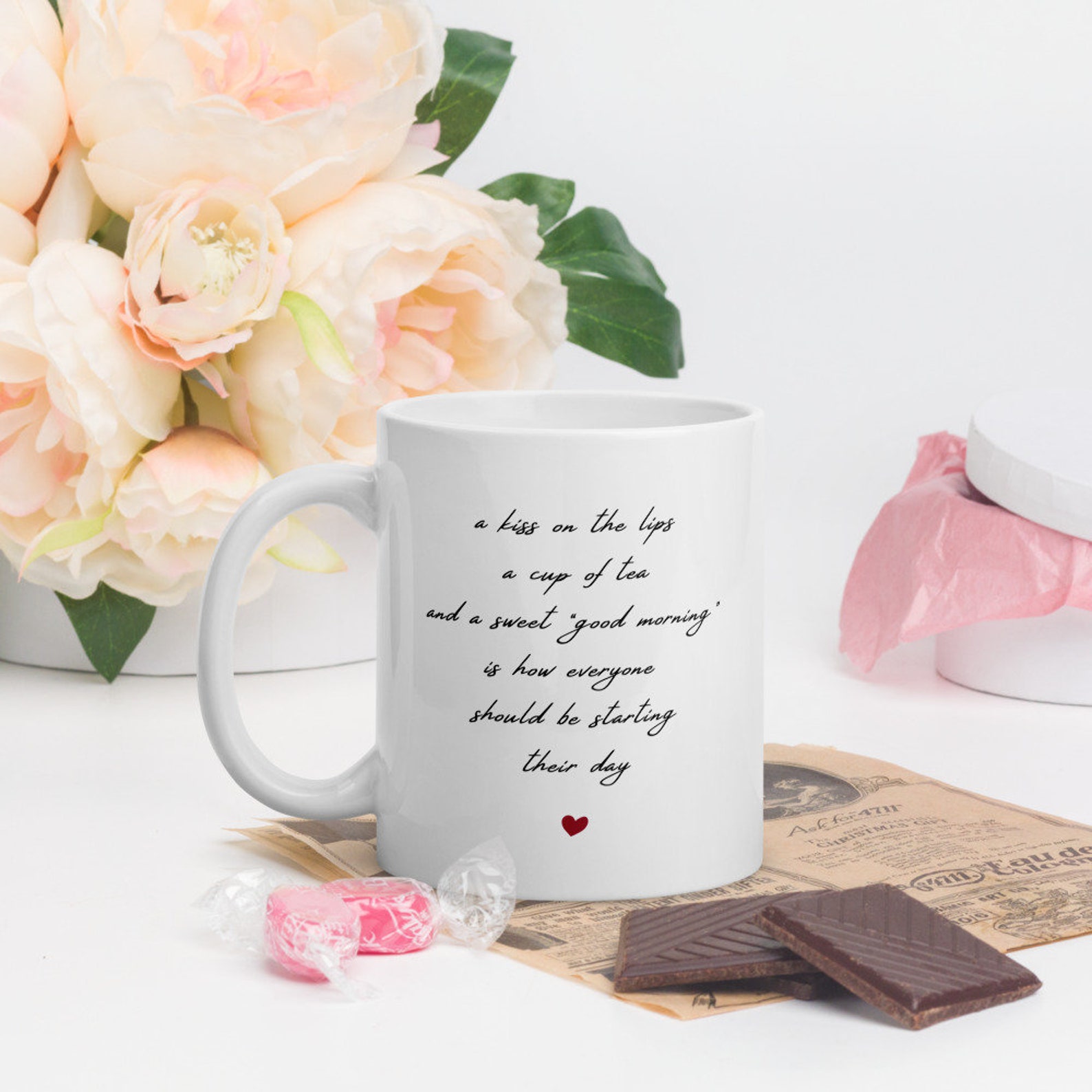 dulce-buenos-d-as-taza-de-caf-taza-de-t-cotizaciones-etsy