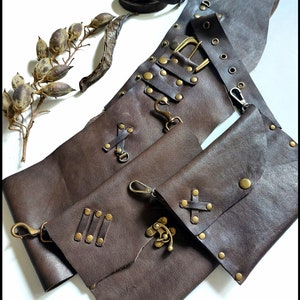 Bag Belt,leather Belt Double Bag,practical Belt Bag,leather Bag Belt ...