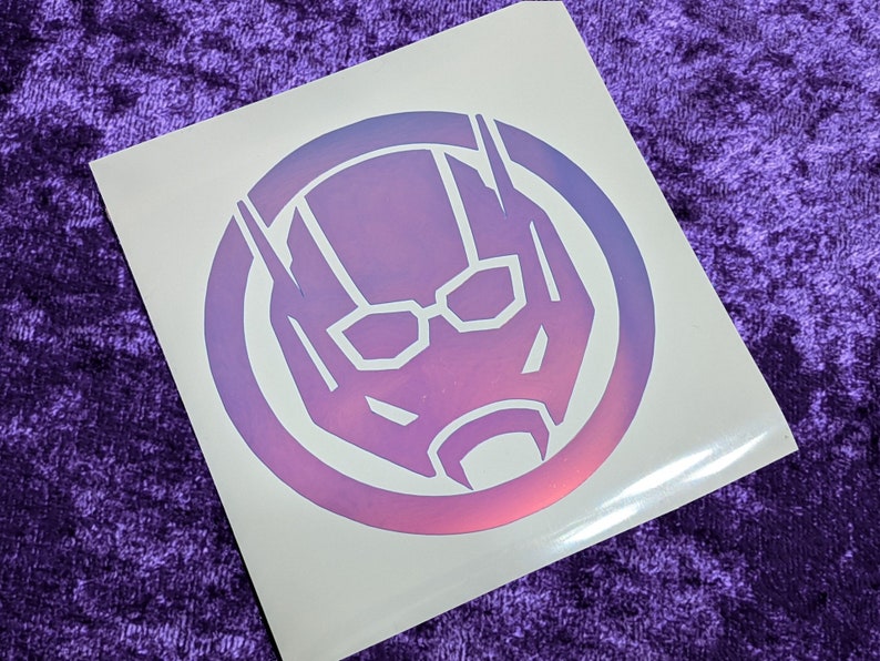 Ant-man Symbol Permanent Vinyl Decal in Magical Holographic or - Etsy