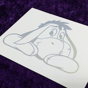 Eeyore Outline Vinyl Decal in Magical Holographic or Various Colors - Etsy