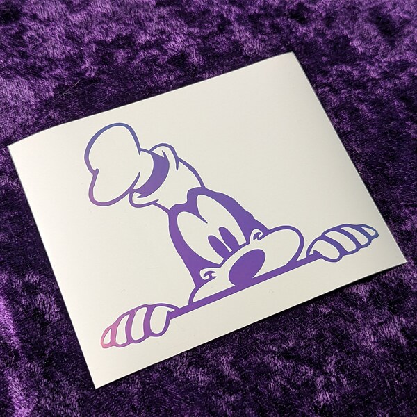 Goofy Decal - Etsy