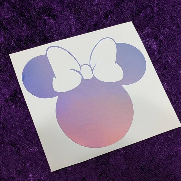 Minnie Mouse Decal Svg - Etsy