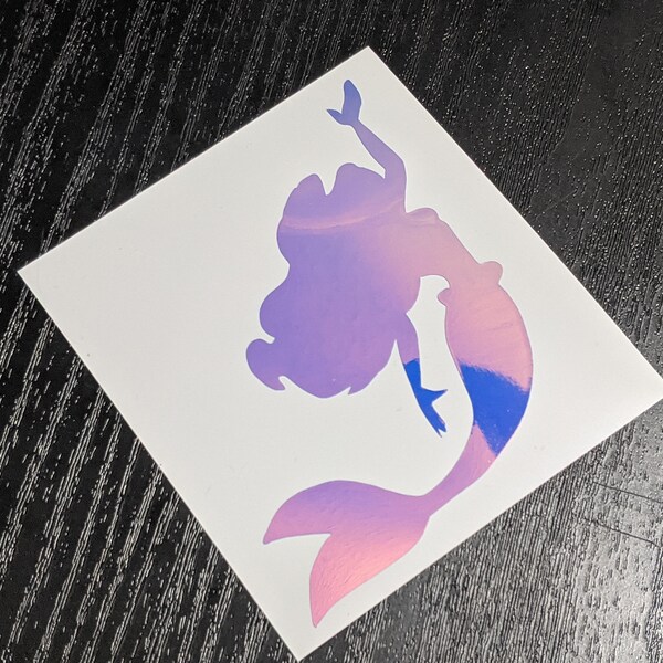 Little Mermaid Decal - Etsy