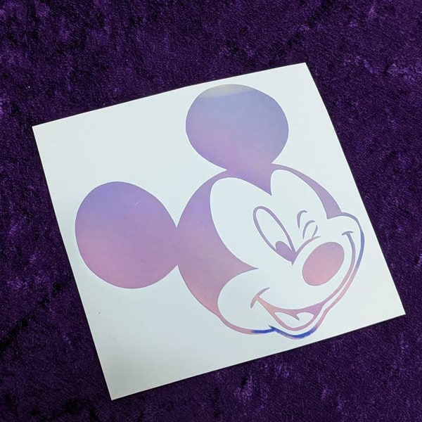 Mickey Mouse Decal - Etsy