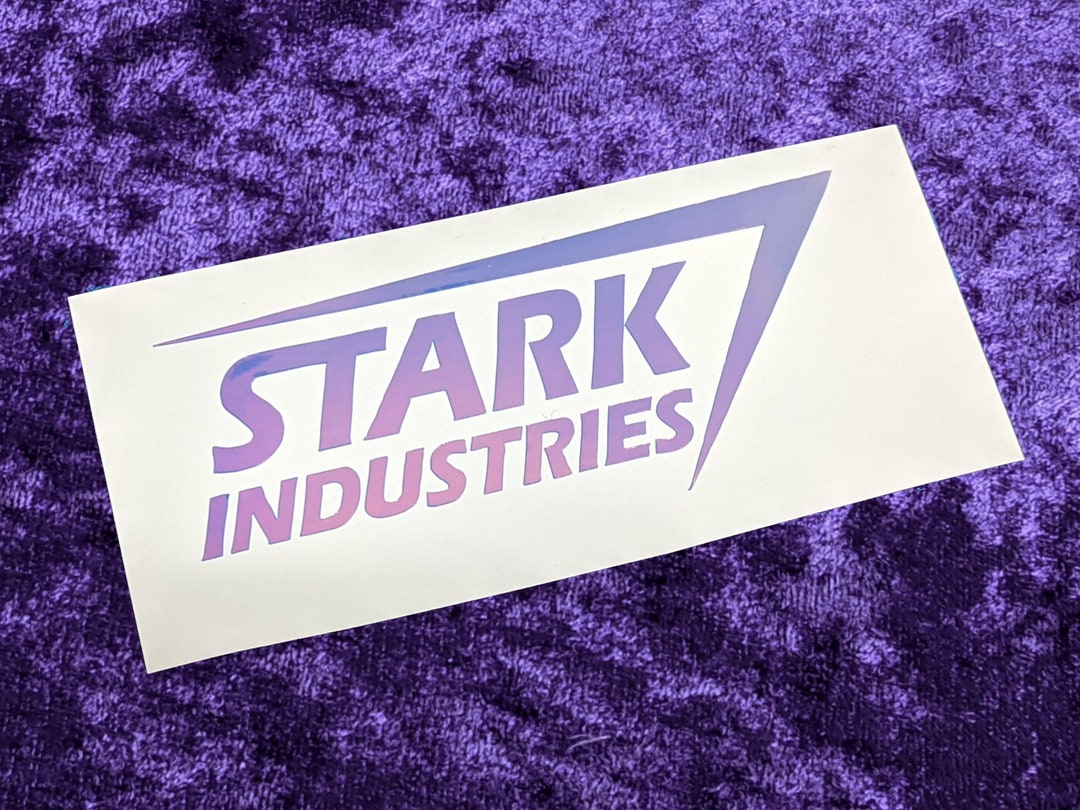 Stark Industries Vinyl Decal in Magical Holographic or Various Colors ...