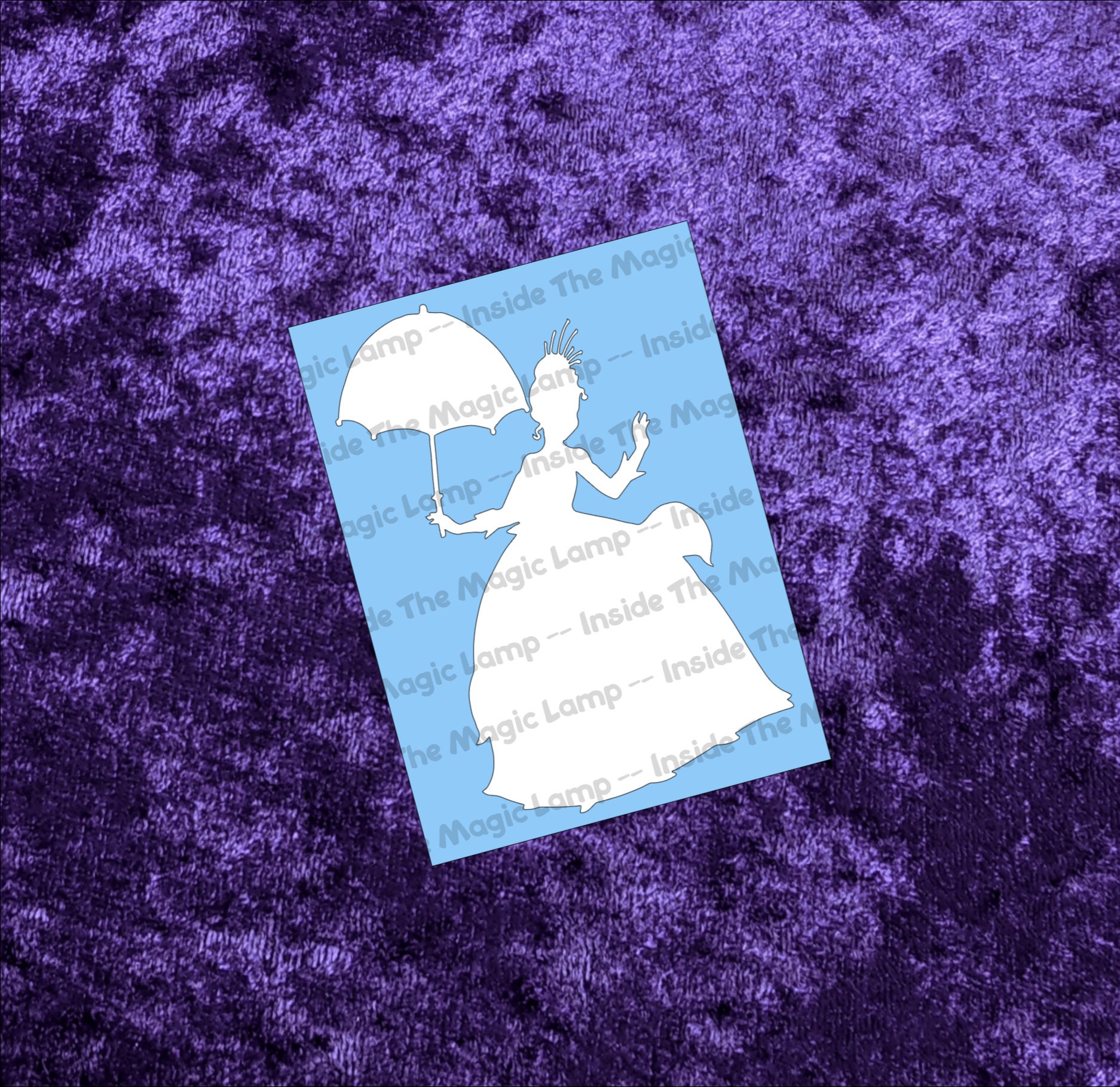 Tiana Princess and the Frog Umbrella Permanent Vinyl Decal in | Etsy