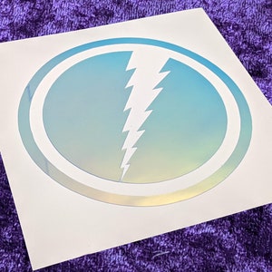 Quicksilver Symbol Vinyl Decal in Magical Holographic or White - Etsy