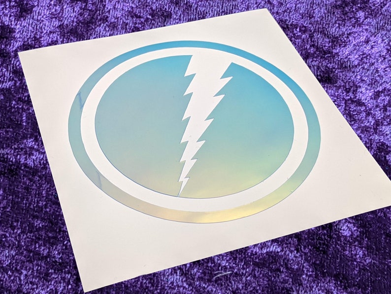 Quicksilver Symbol Vinyl Decal in Magical Holographic or White - Etsy