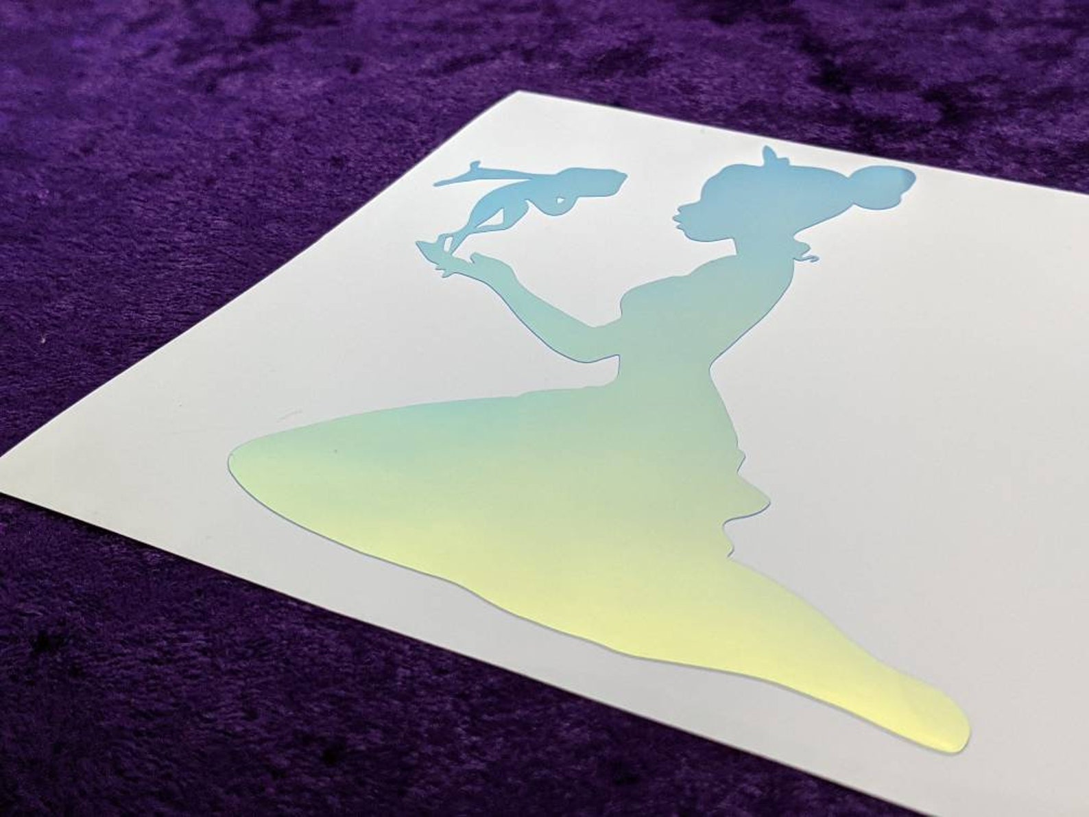 Tiana Princess and the Frog Permanent Vinyl Decal in Magical | Etsy