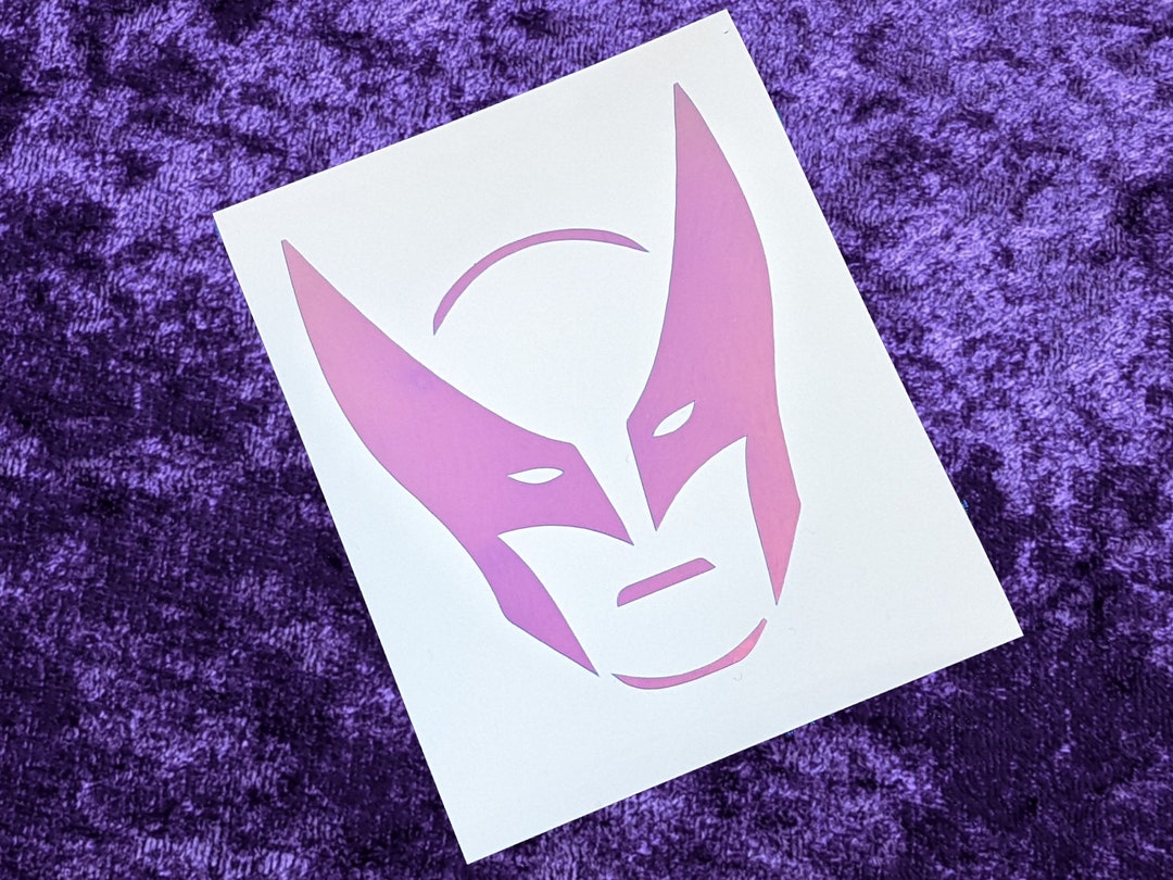 Classic Wolverine X-men Permanent Vinyl Decal in Magical Holographic or ...