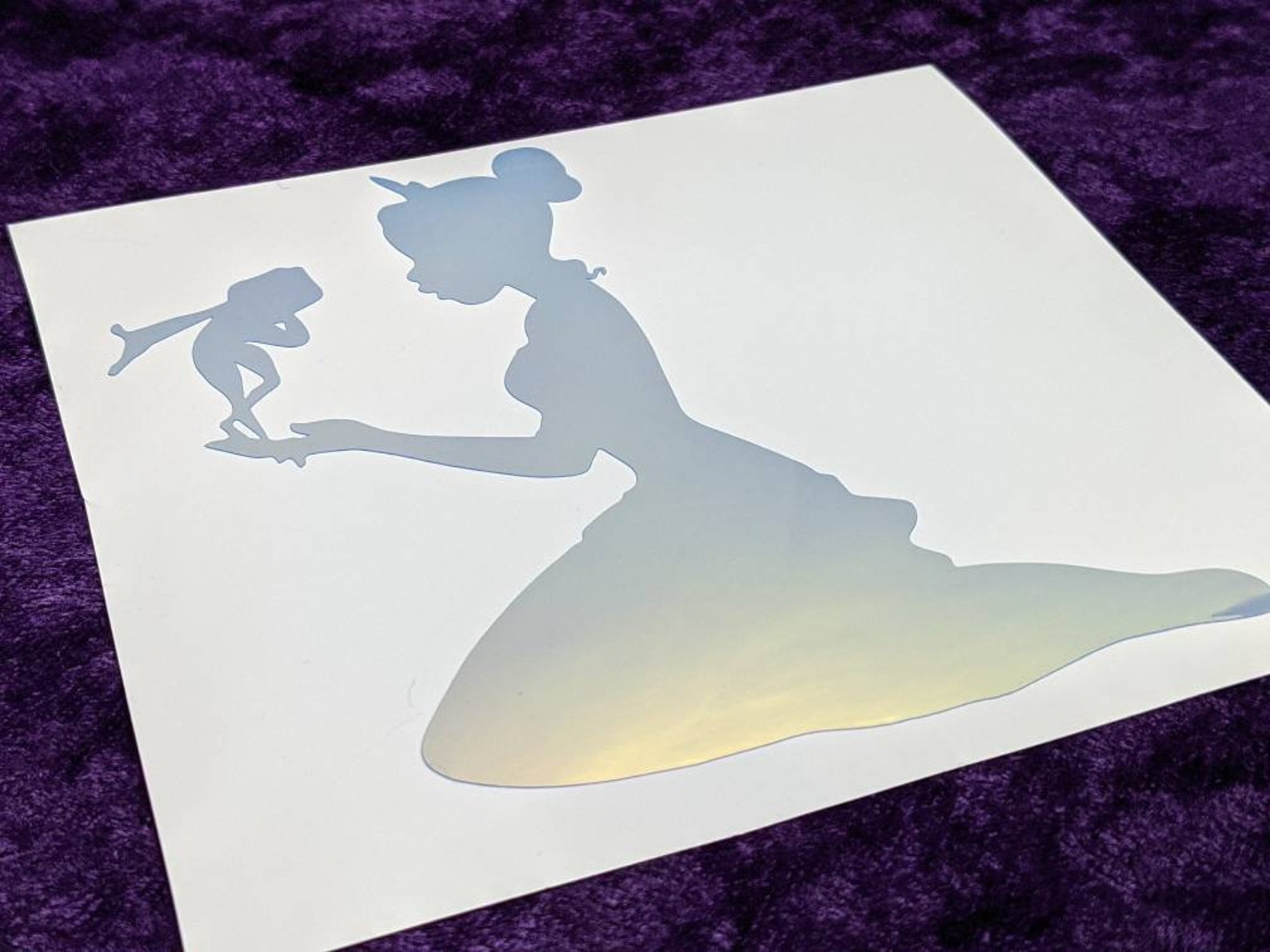 Tiana Princess and the Frog Permanent Vinyl Decal in Magical | Etsy