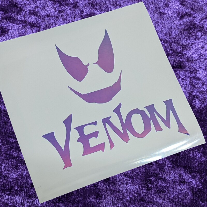 Venom Vinyl Stickers - Etsy