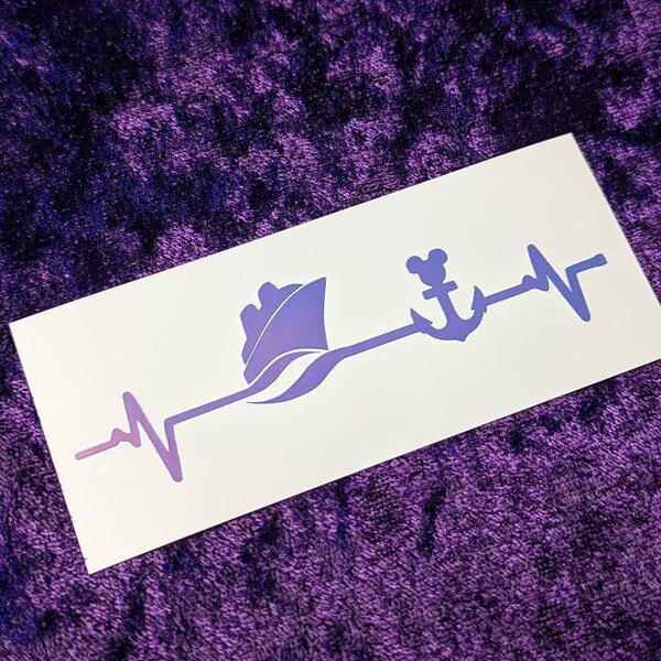 Heartbeat Decal - Etsy