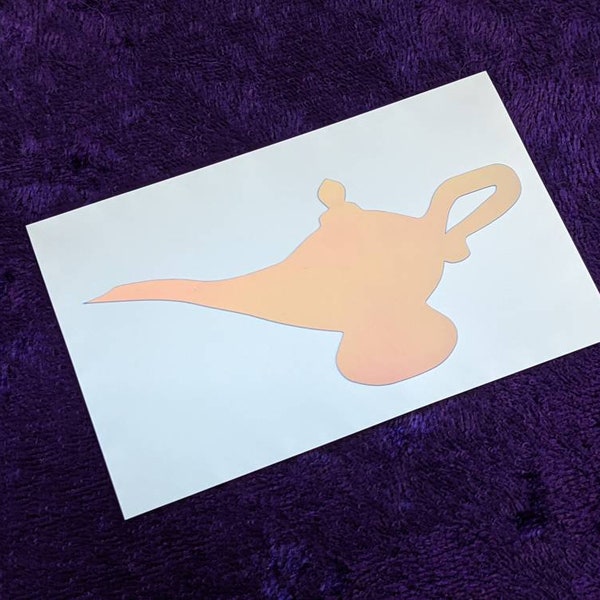 Aladdin Lamp Decal - Etsy