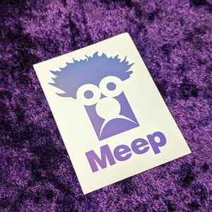 Beaker Muppet - Etsy