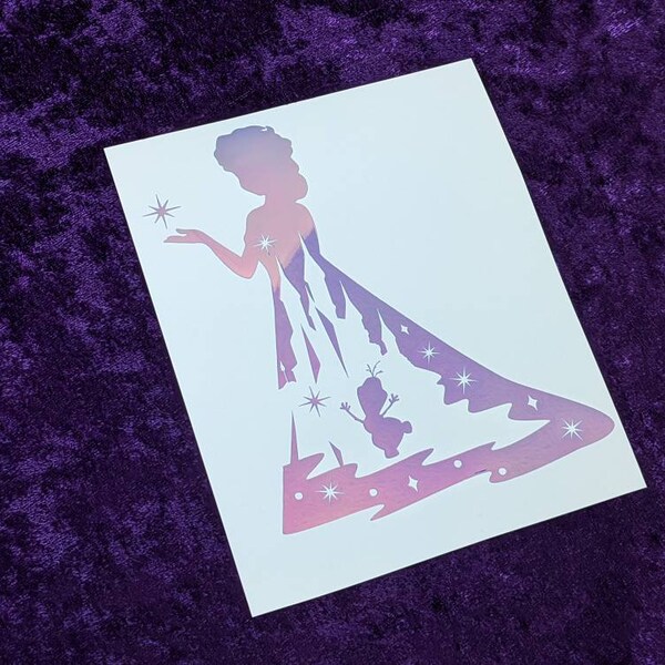 Elsa Decal - Etsy