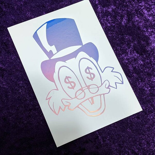 Scrooge Mcduck - Etsy