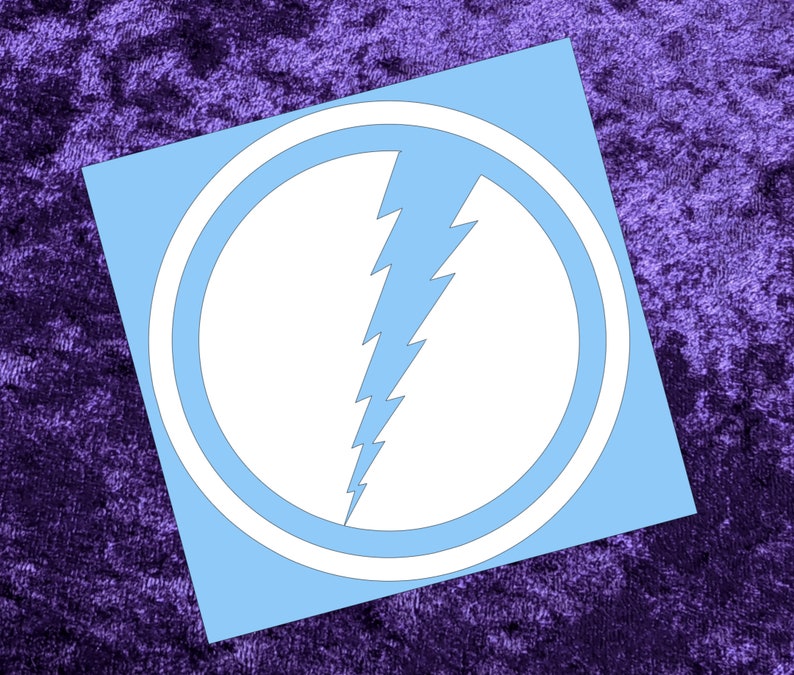 Quicksilver Symbol Vinyl Decal in Magical Holographic or White - Etsy