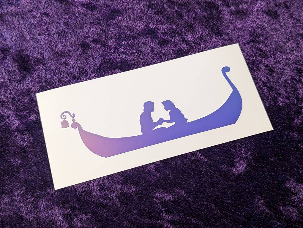Disney Rapunzel Boat Silhouette