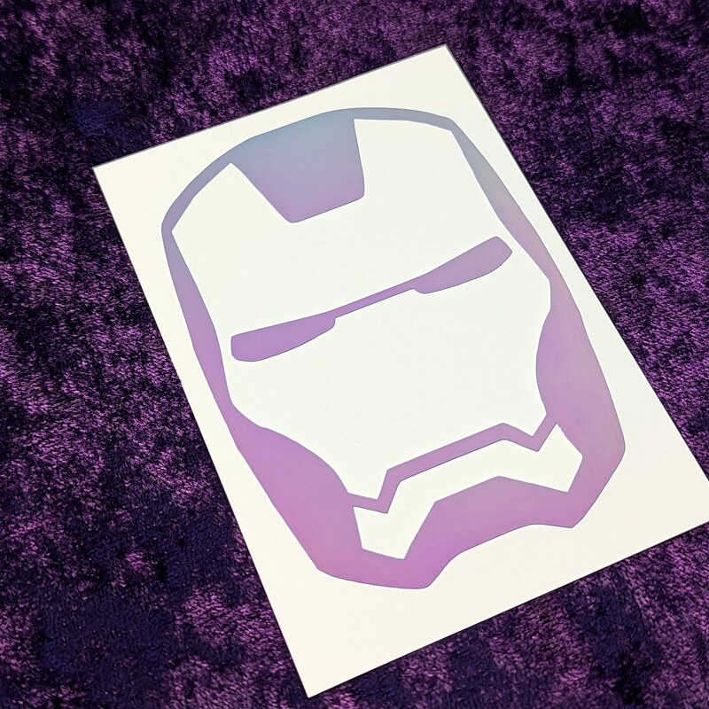 Iron Man Car Decal - Etsy