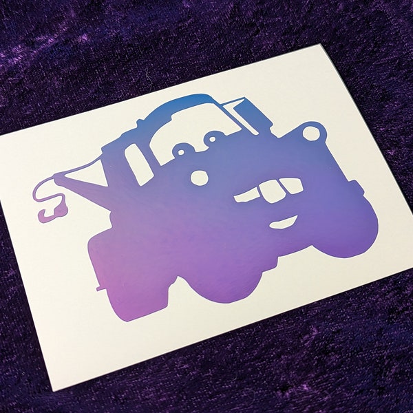 Tow Mater Decals - Etsy