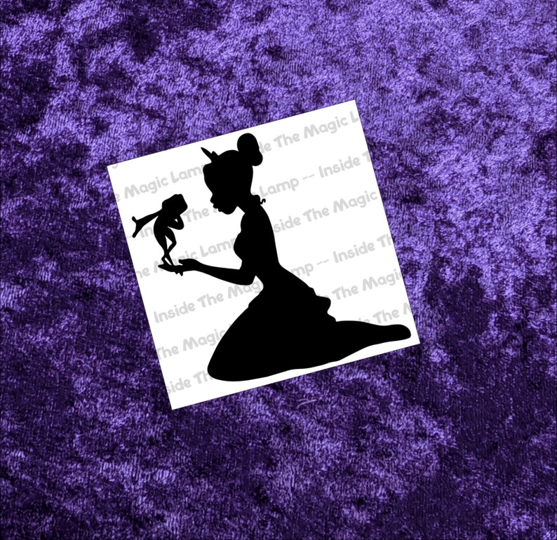Tiana Princess and the Frog Permanent Vinyl Decal in Magical - Etsy