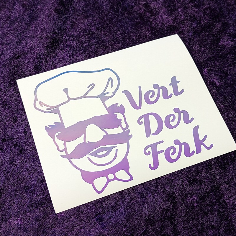 Chef Decal - Etsy
