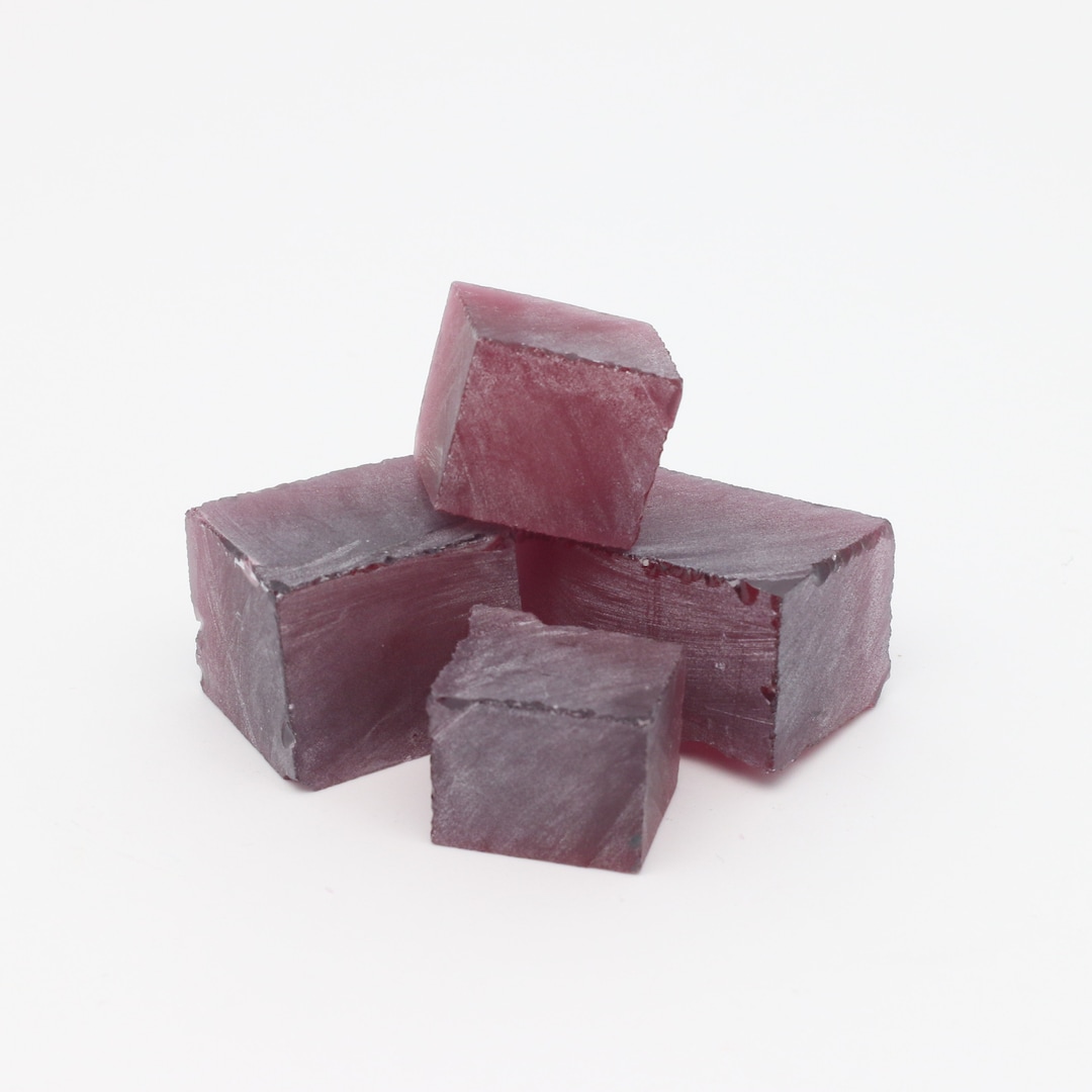 Medium Ruby Nanosital Synthetic Lab Created Faceting Rough for Gem ...