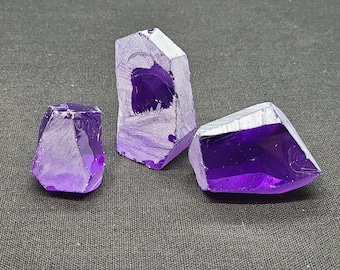 Synthetic Amethyst - Etsy