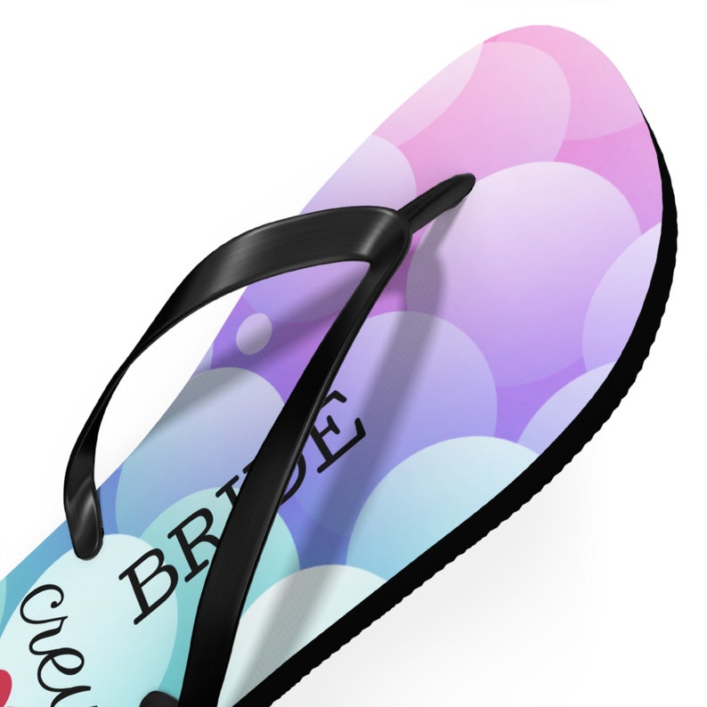 Bride Crew Flip Flops. Bride Neon Flip Flops - Etsy