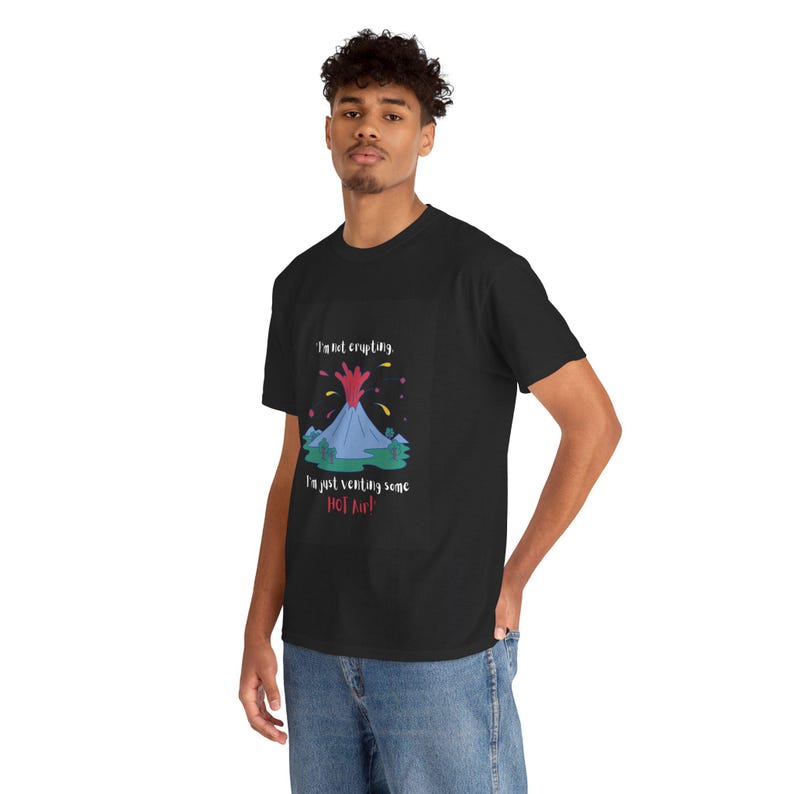 Funny Volcano Lover Tee With Quotes. Unisex Heavy Cotton Tee - Etsy