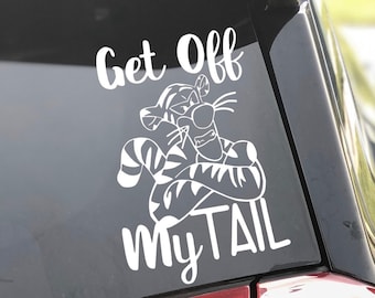 Tigger Car Window Decal - Etsy